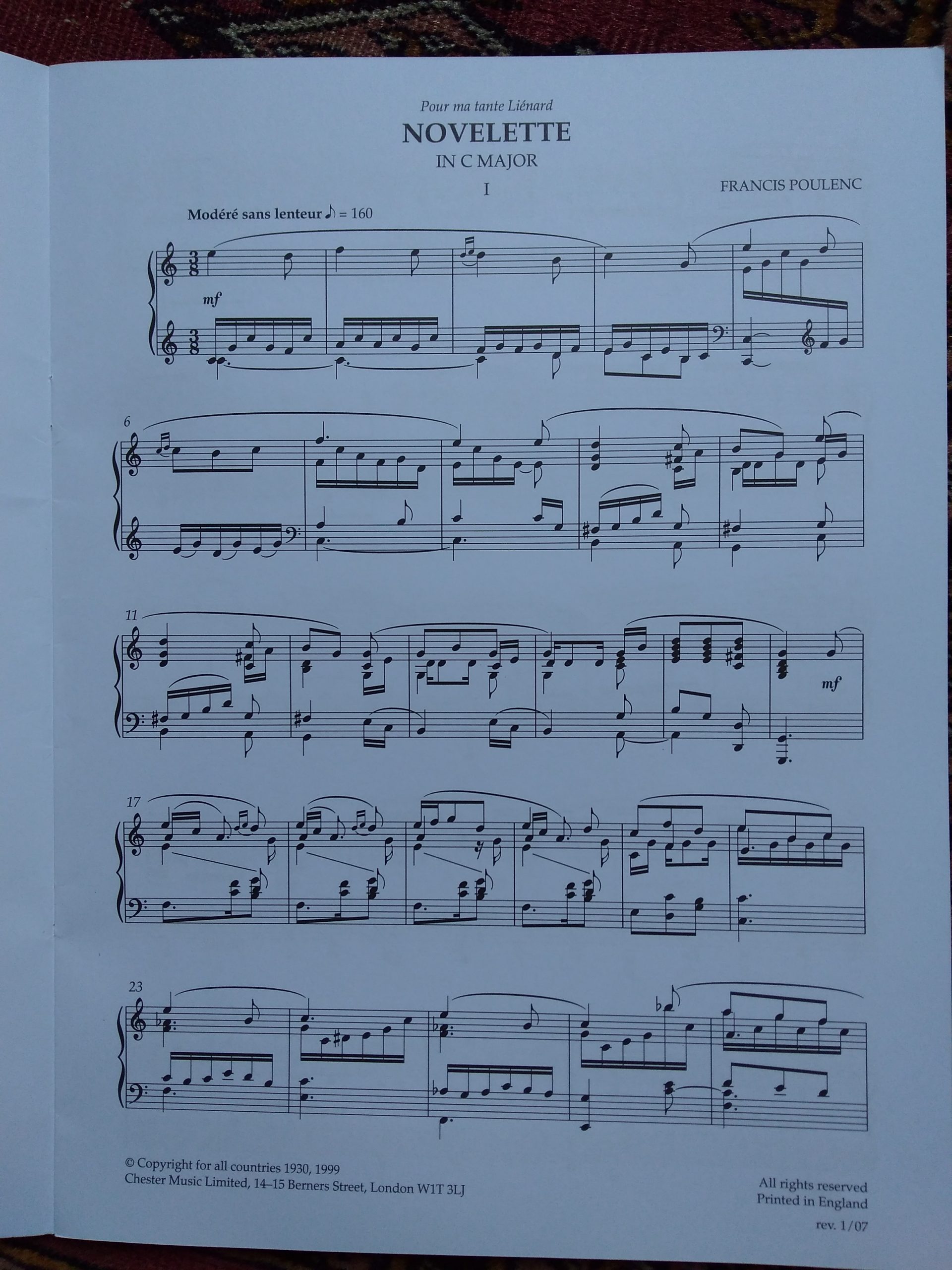 Exploring the Shelves, 16: Poulenc's Novelettes | Susan Tomes